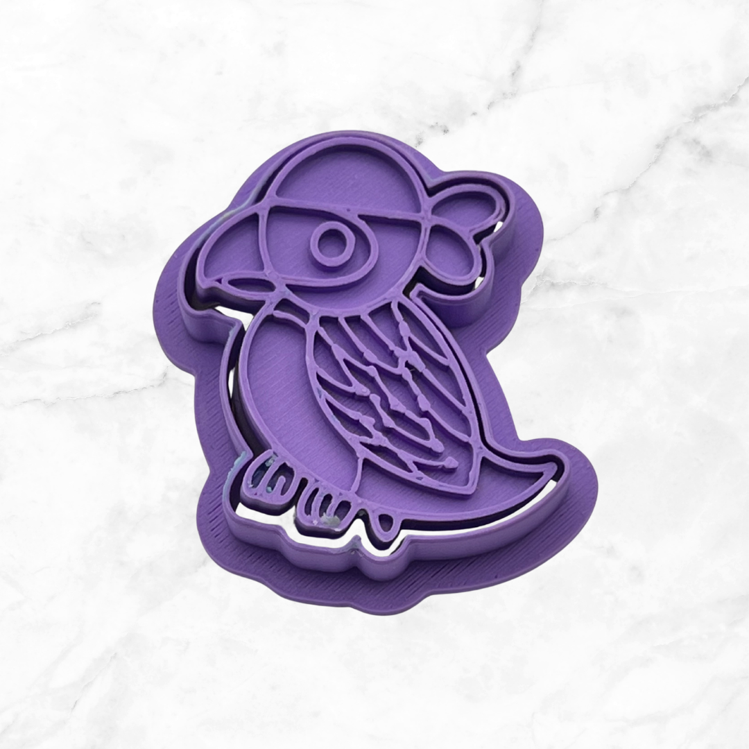 Parrot Cutter and Stamps – Baking Treasures Bake Shop