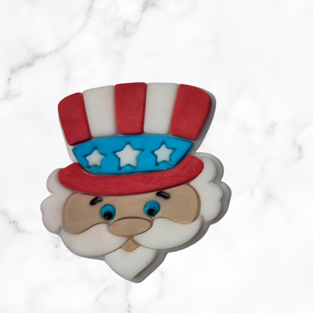 Uncle Sam Cookie Cutter and Stamps – Baking Treasures Bake Shop