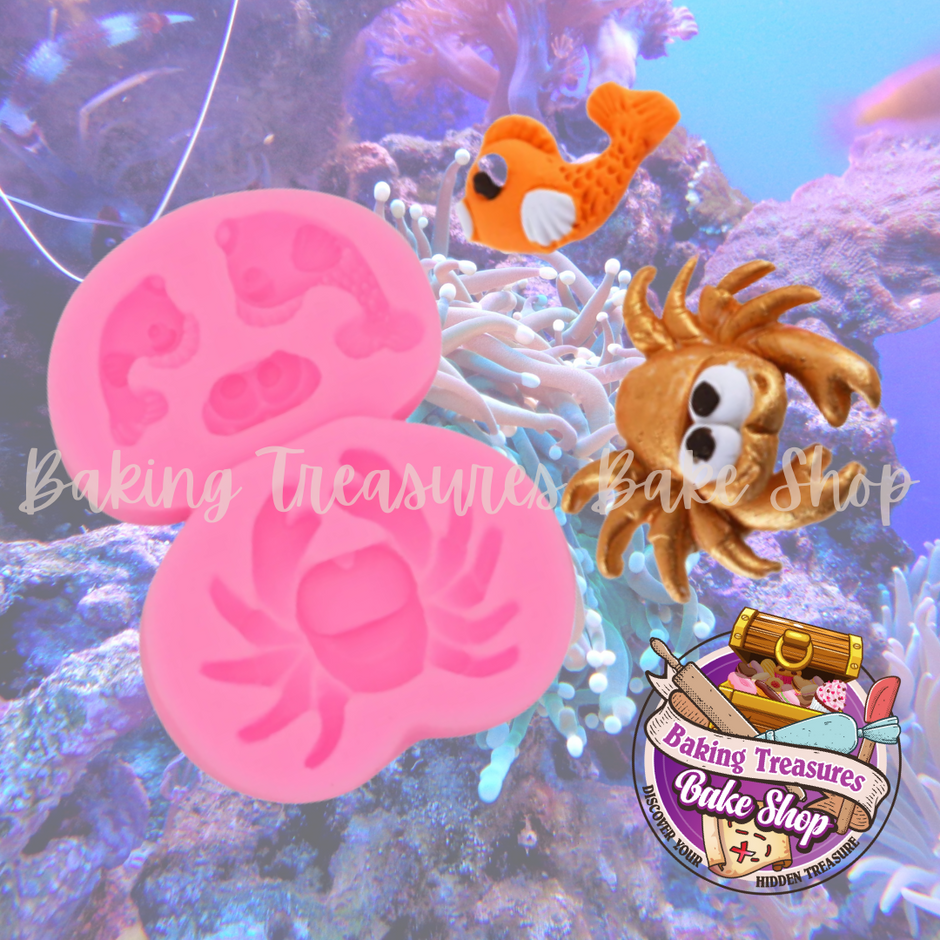 Ocean Crab & Clownfish – Baking Treasures Bake Shop